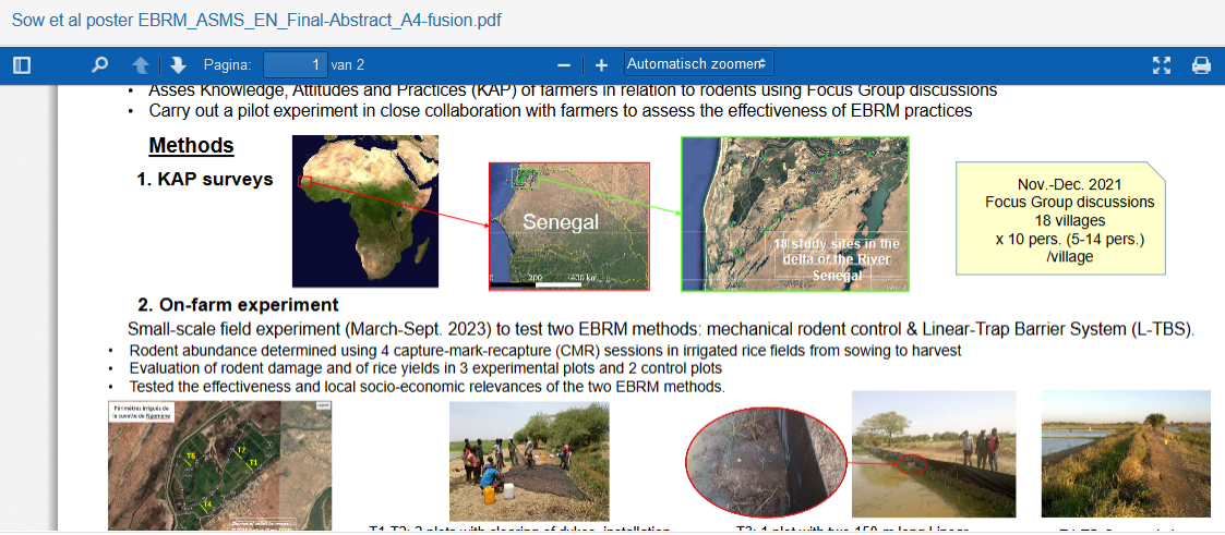 Introduction of community-level Ecologically-Based Rodent Management in ...